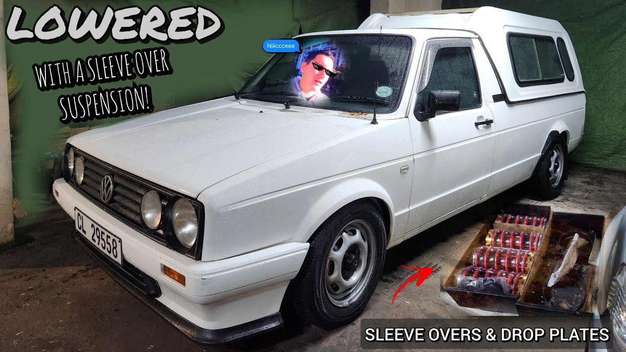 Fitting Sleeve Overs & Drop Plates in my VW Mk1 Caddy 🧐 (This changed ...