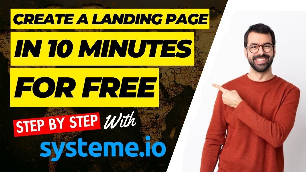 Systeme.io Landing Page Tutorial 2023 (How To Create a Landing Page For ...