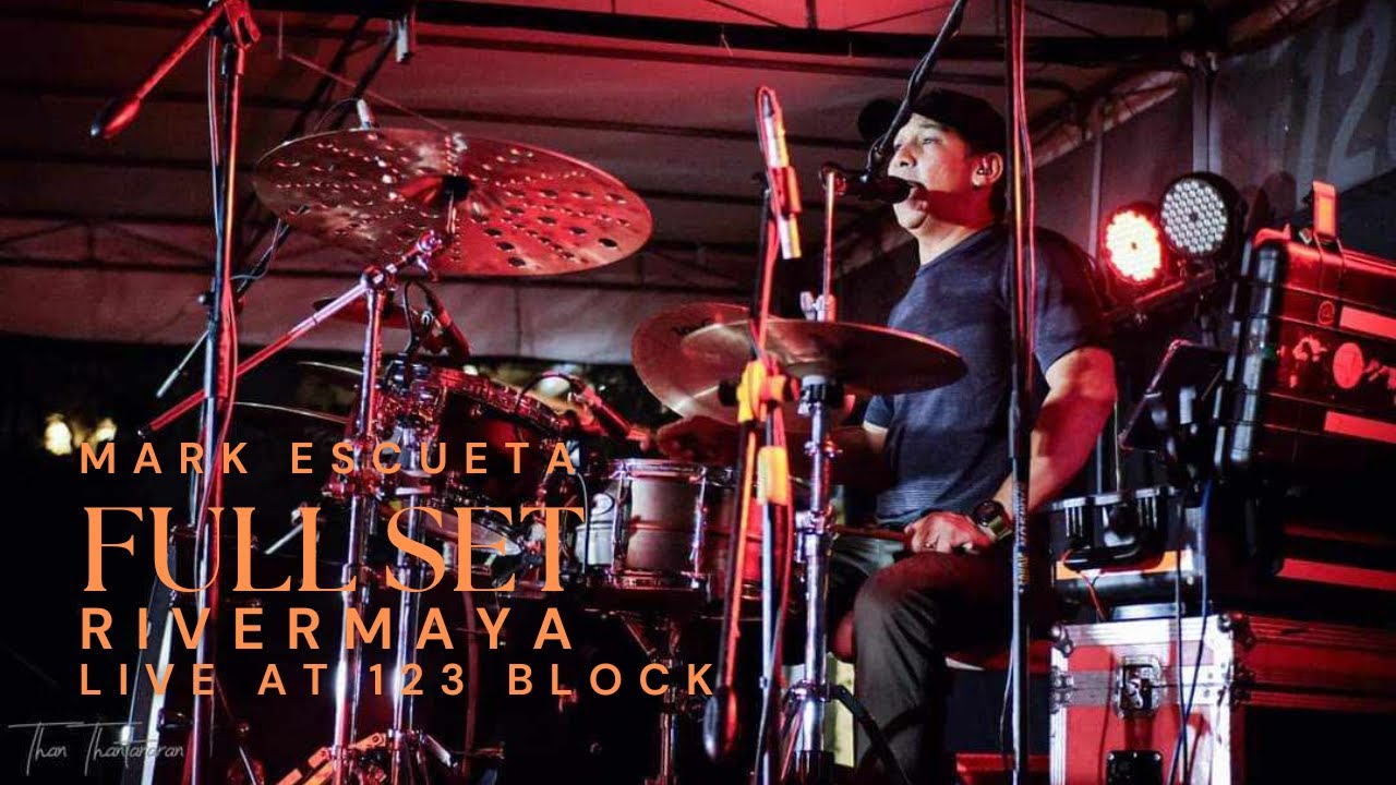 Rivermaya - Mark Escueta - Live Drum Cam at 123 Block [FULL SET] - YouTube