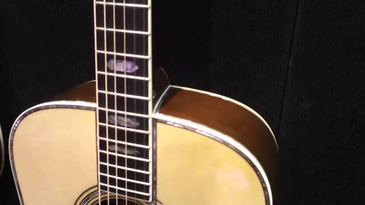 Winter NAMM 2011 Martin Booth 1/3 D-45 Authentic 1942 - YouTube