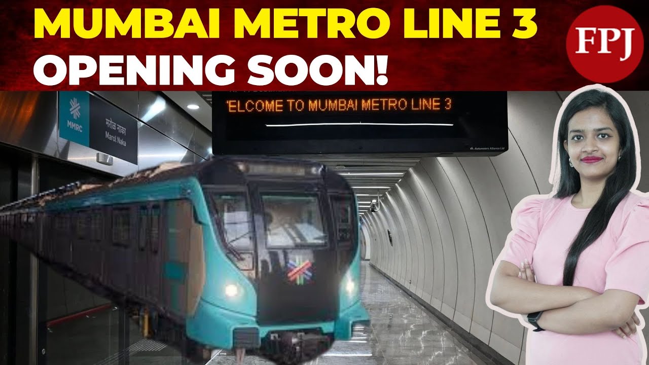 BIG UPDATE on Aqua Line: Aarey to Worli in Just 36 Minutes! Mumbai ...