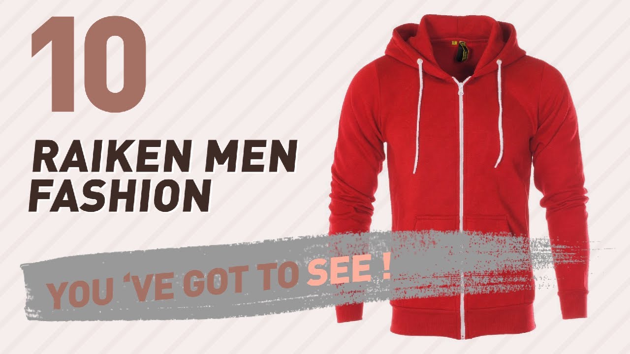 Raiken Men Fashion Best Sellers // UK New & Popular 2017 - YouTube