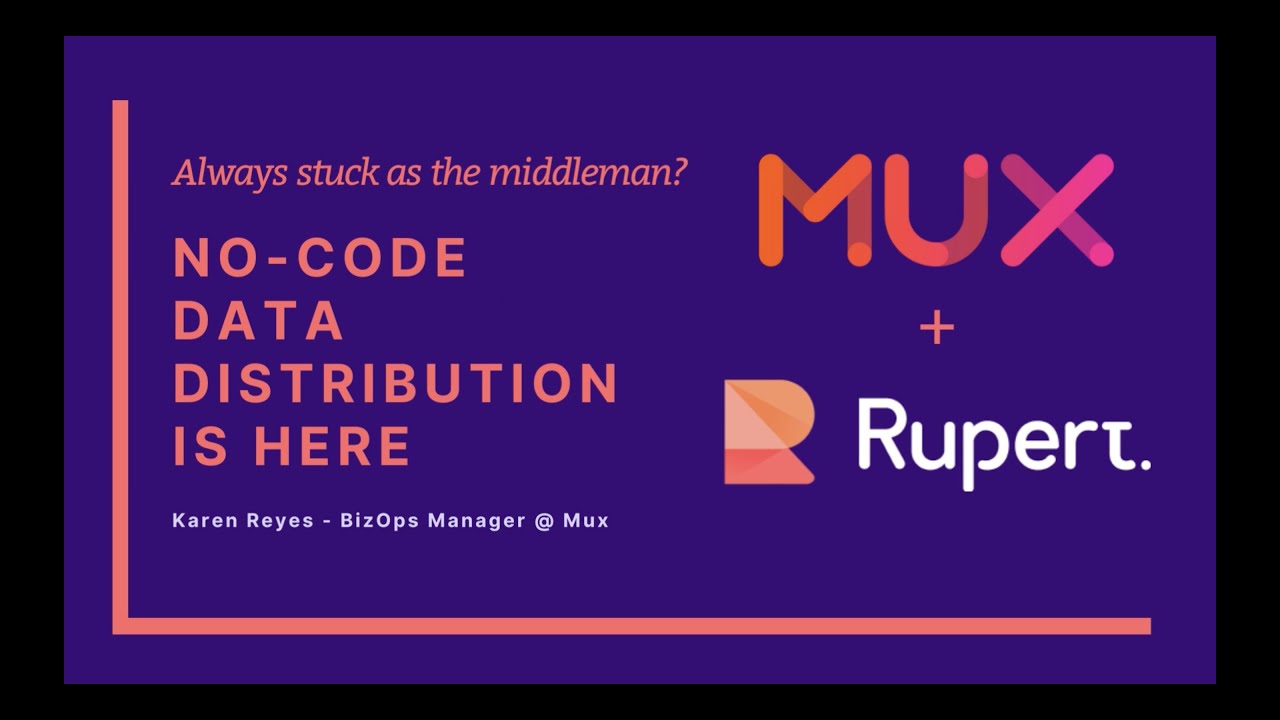 Embed actionable insights into end-user routines with Rupert - YouTube