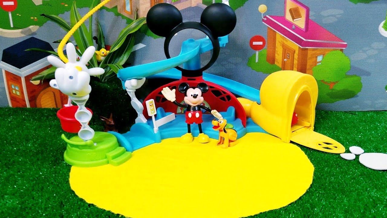 Mickey Mouse Clubhouse Intro Homemade set original music - YouTube