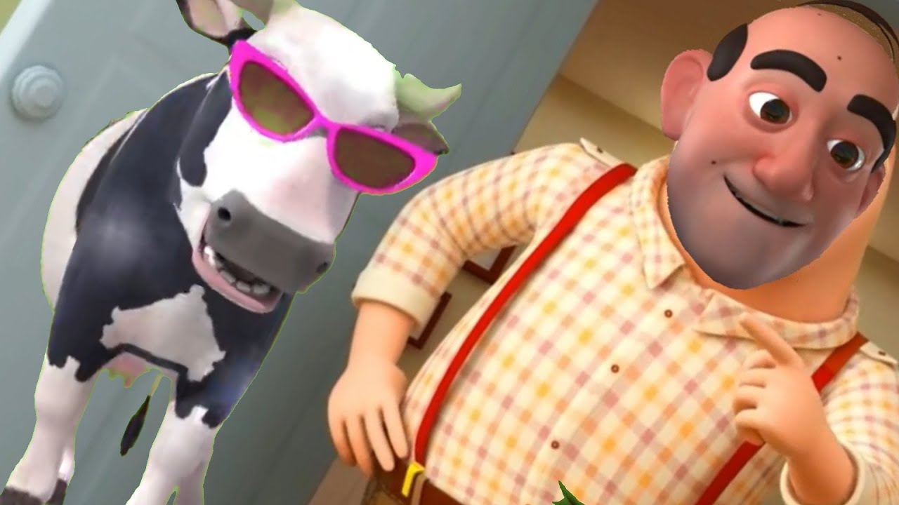 Una vaca bailando delante y detrás de papá pArt 3 (video parodia) - YouTube