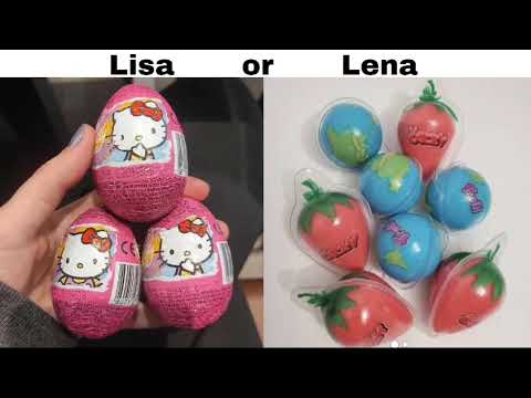 LISA OR LENA 💘 | SNACKS & SWEETS & TASTY FOOD | @CandyCat10