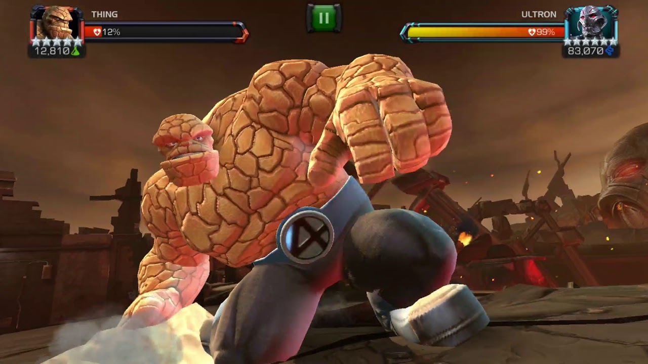 SOLO THING VS ULTRON BOSS VARIANT 1 3.1 ONLY 57 HITS !!! - YouTube