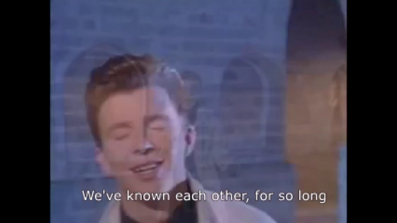 In which Rick Astley states his desire for romance with an unidentified ...