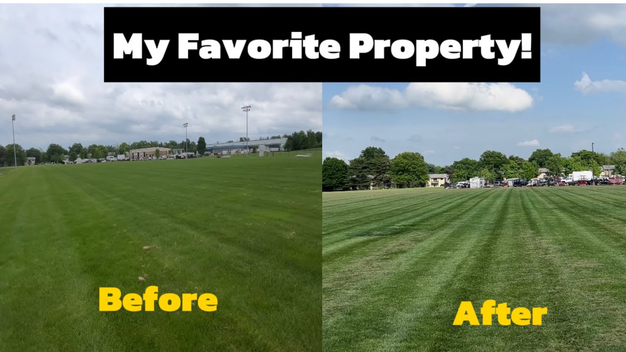Satisfying Mow & Trim At My FAVORITE Property! - YouTube
