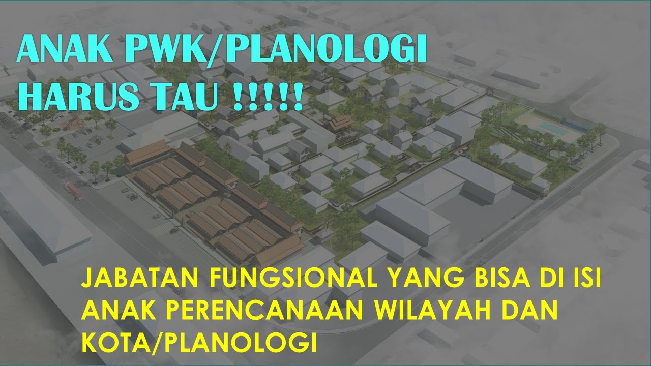 ANAK PWK/PLANOLOGI HARUS TAU!!! FORMASI YANG BISA DI ISI JURUSAN ...