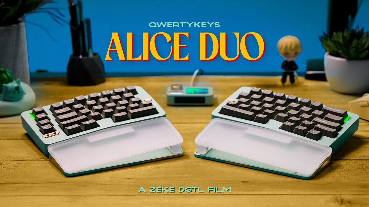 Why I Switched to a Split Keyboard & You Should Too | QK Alice Duo ...
