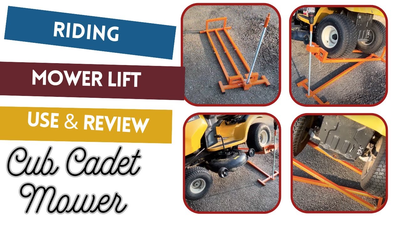 Quickest Most Efficient Riding Lawn Mower Lift Assembly and Use ...