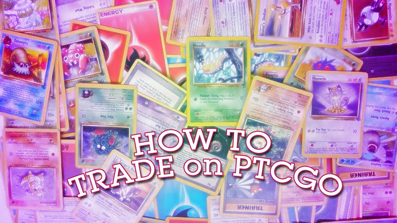 [HOW-TO] Trading on Pokemon Trading Card Game Online PTCGO - YouTube