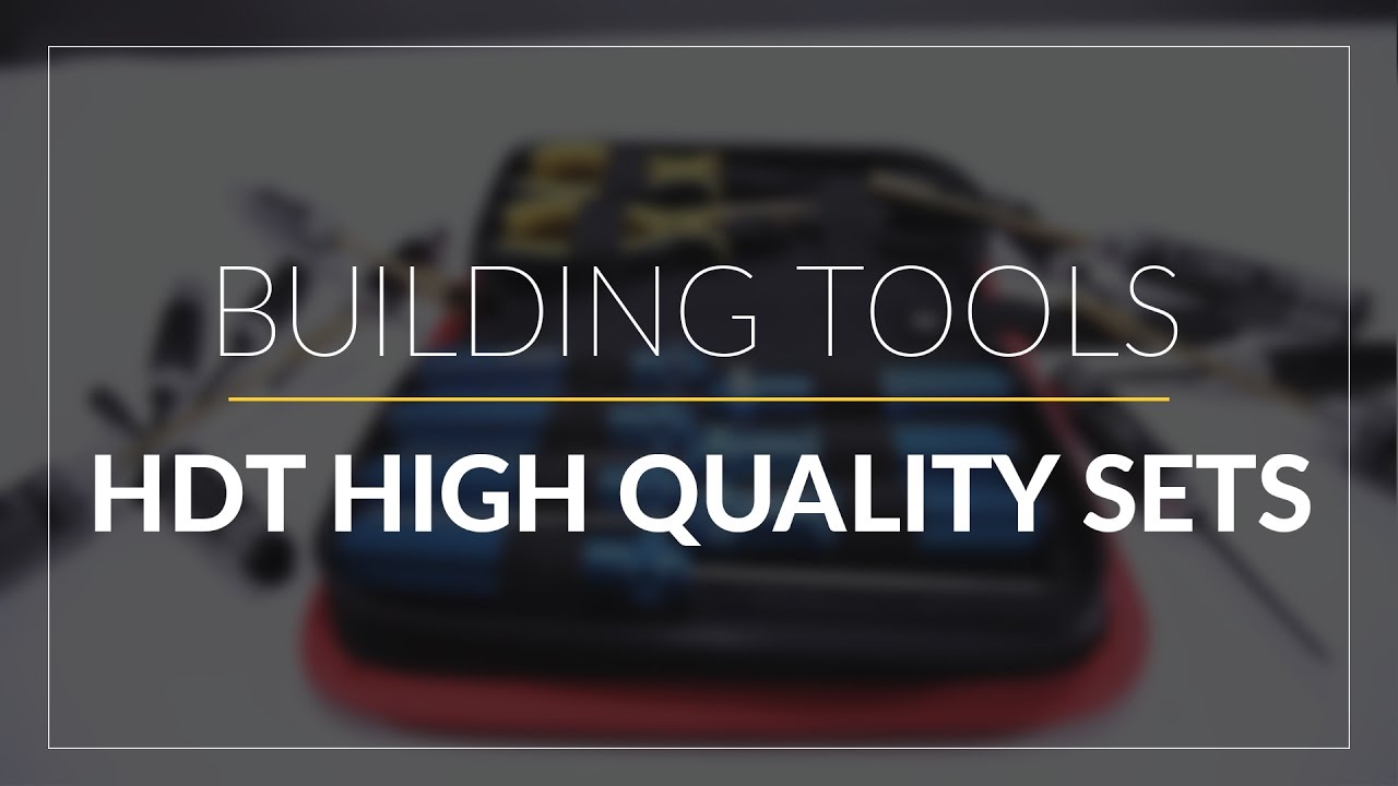 HDT High Quality Tools // Building Tools // GetFPV.com - YouTube