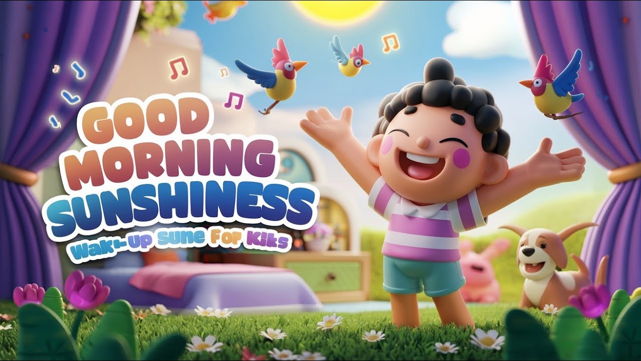 Good Morning Sunshine: Wakeup Song for Kids - YouTube