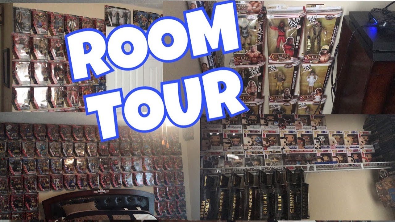 WWE ROOM TOUR 2017! - YouTube