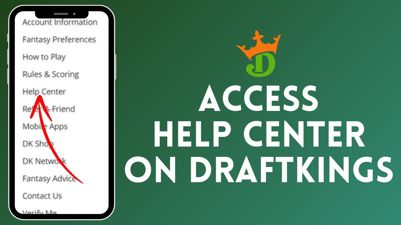 How To Contact Draftkings Help Center | Contact DraftKings Customer ...