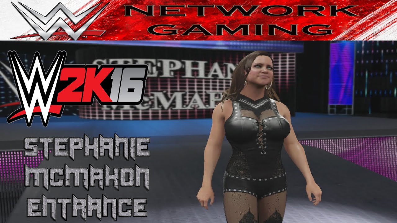 WWE 2K16 Stephanie McMahon Entrance - WWE 2k16 Divas Gameplay PS4 ...
