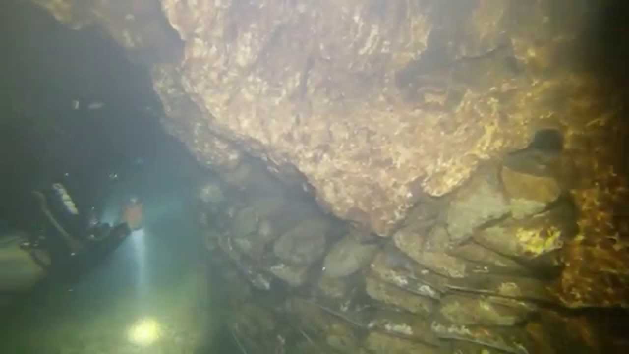 Cave diving in Font Estramar, France - YouTube