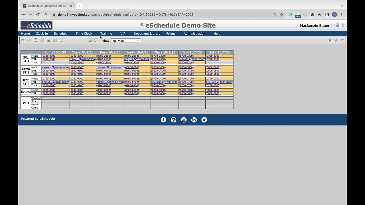 eSchedule Quick Tips - Closing & Opening Shifts - YouTube