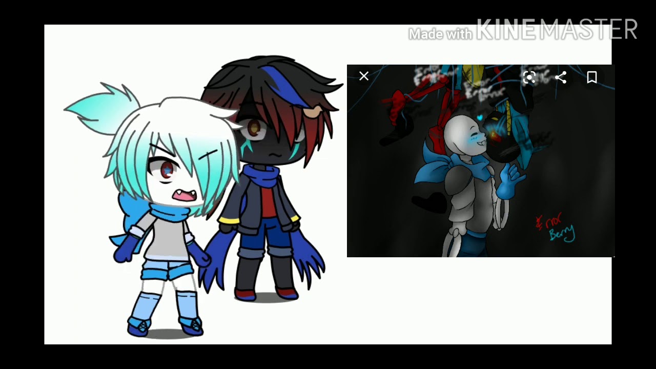 Error and Ink react to Errorberry ship - YouTube