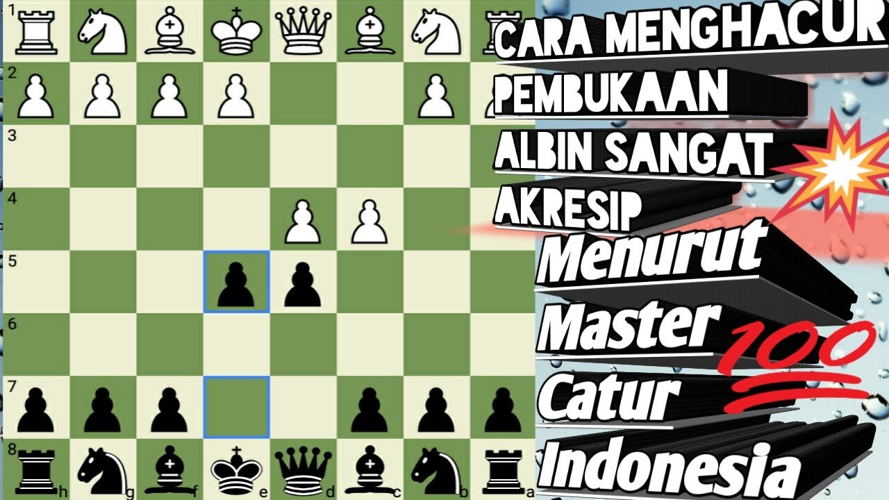 Pembukaan Catur paling akresif || Menurut Grand Master Catur Indonesia ...