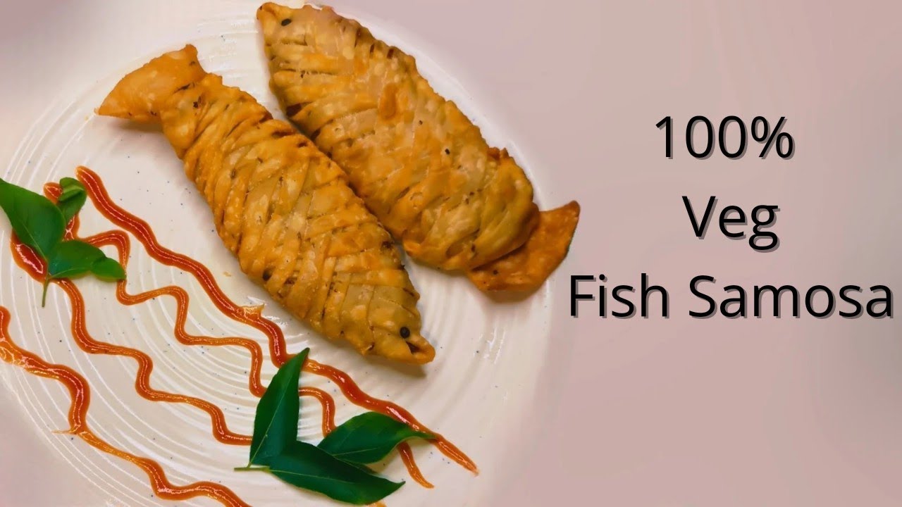 100%veg फिश स्टाईल समोसा । Veg Fish Style Samosa| - YouTube