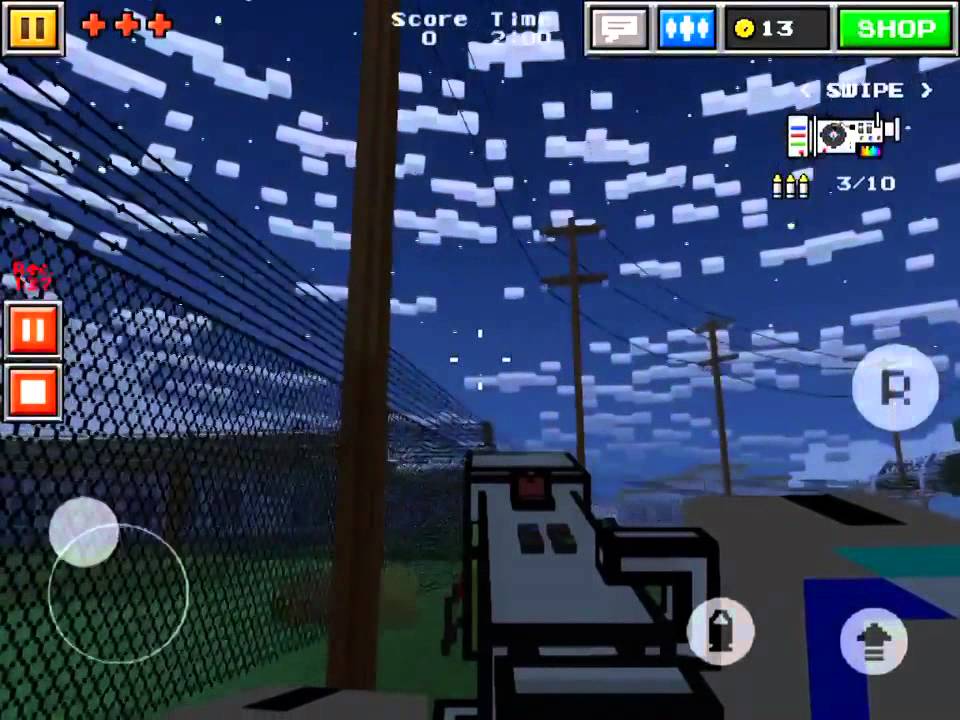 How To Escape The Deadly Arena Map On Pixel Gun 3D - YouTube