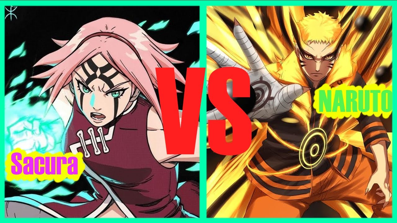 Naruto VS Sakura - YouTube