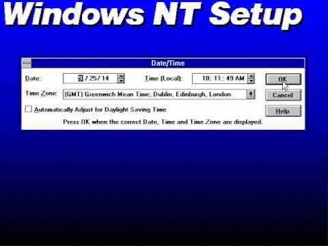 Windows NT 3.1 - YouTube