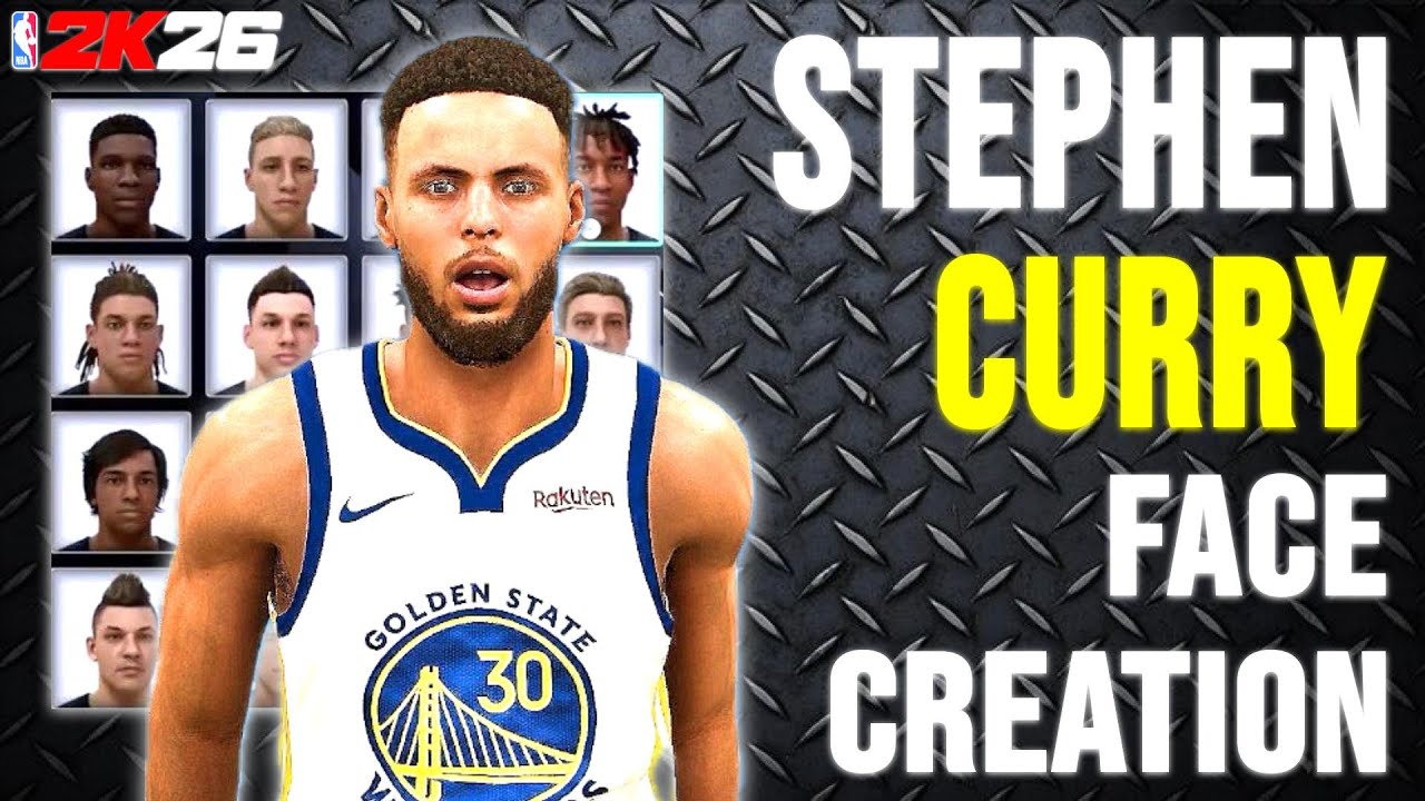 The BEST Stephen Curry Face Creation In NBA 2K26! - YouTube