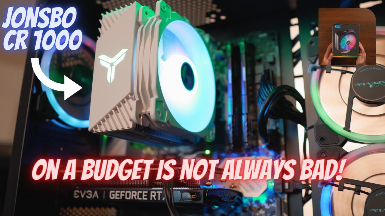 Jonsbo CR 1000 - What Kind Of Cooling We Can Get For $20? - YouTube