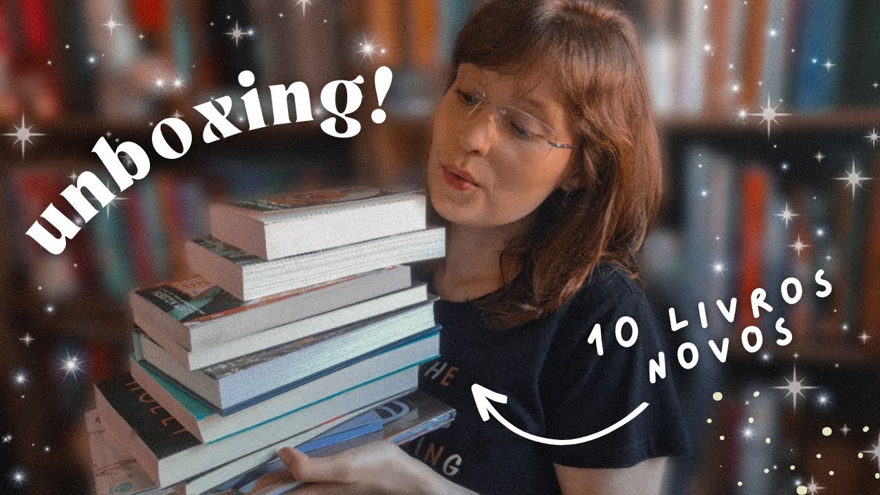 UNBOXING de 10 livros novos! - YouTube