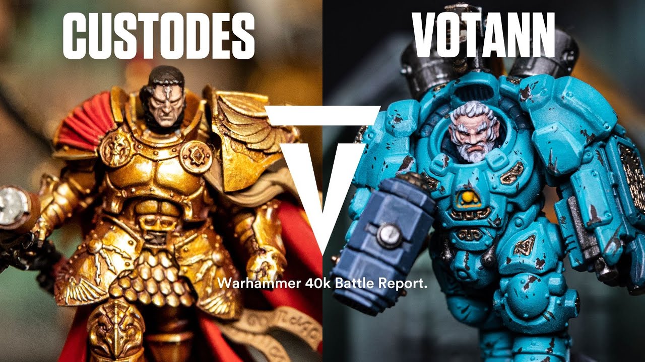 Adeptus Custodes vs Leagues of Votann: Warhammer 40K Battle Report ...