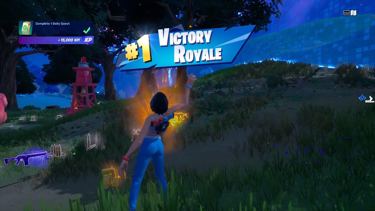 EVIE (Summer Strider Style) Skin Solo Gameplay in FORTNITE! - YouTube