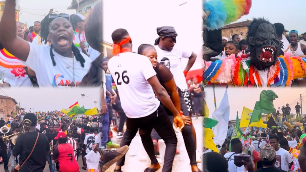 Hot Soloku dance at Elmina Edina Bakatue Festival 2025 Celebration ...