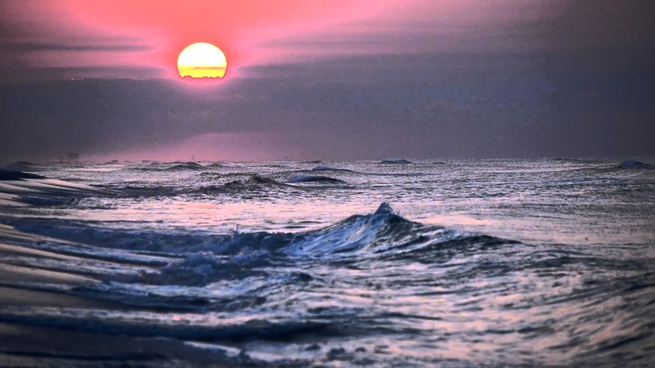 Awesome Sunrise Colors and Slow Rolling Waves on Navarre Beach-9SEP12 ...