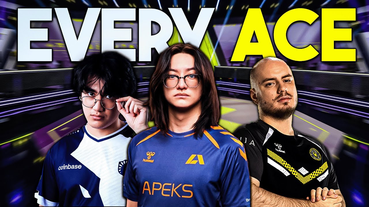 Every Single Ace In VCT EMEA Kickoff - YouTube
