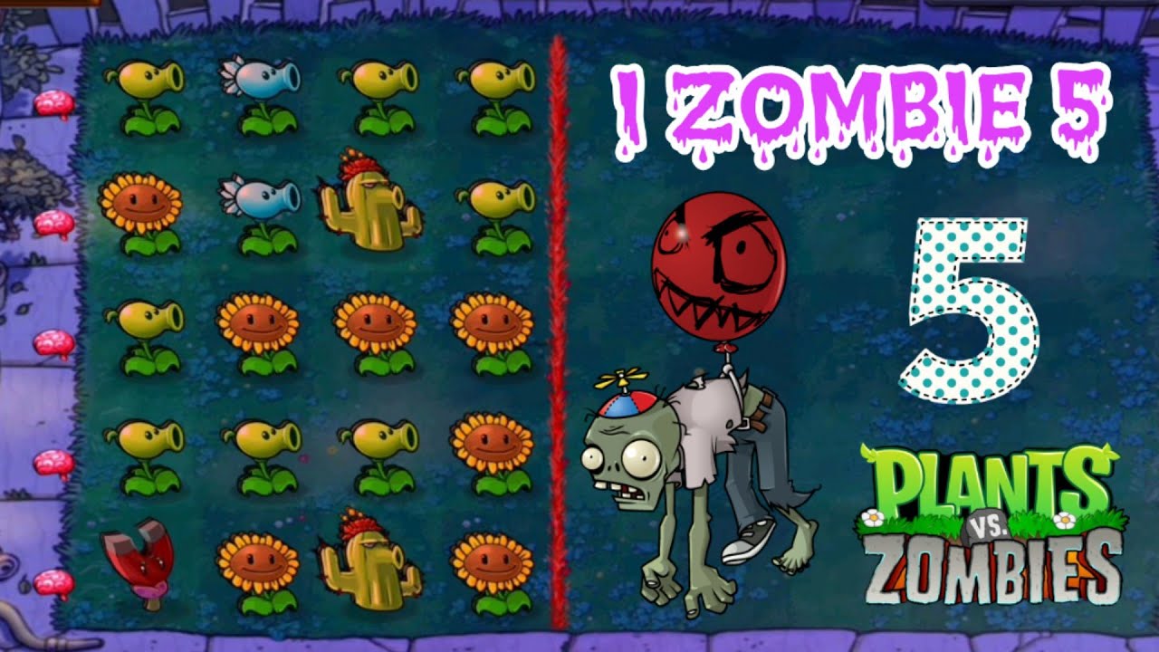 I Zombie 5 || Plants VS Zombies || Game Jadul - YouTube