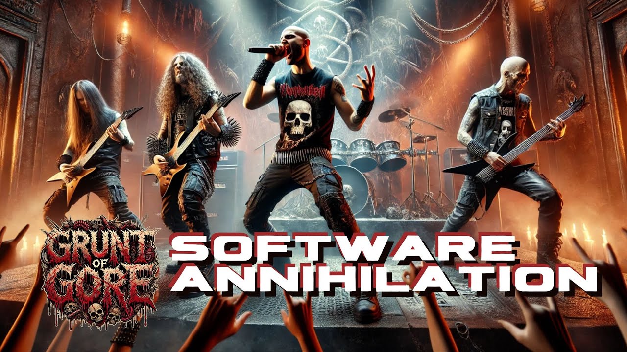 SOFTWARE ANNIHILATION — Grunt of Gore | A metal song about everyday ...