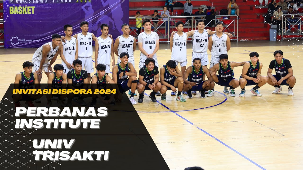 Perbanas vs Trisakti Highlights | Final Invitasi Bola Basket Dispora ...