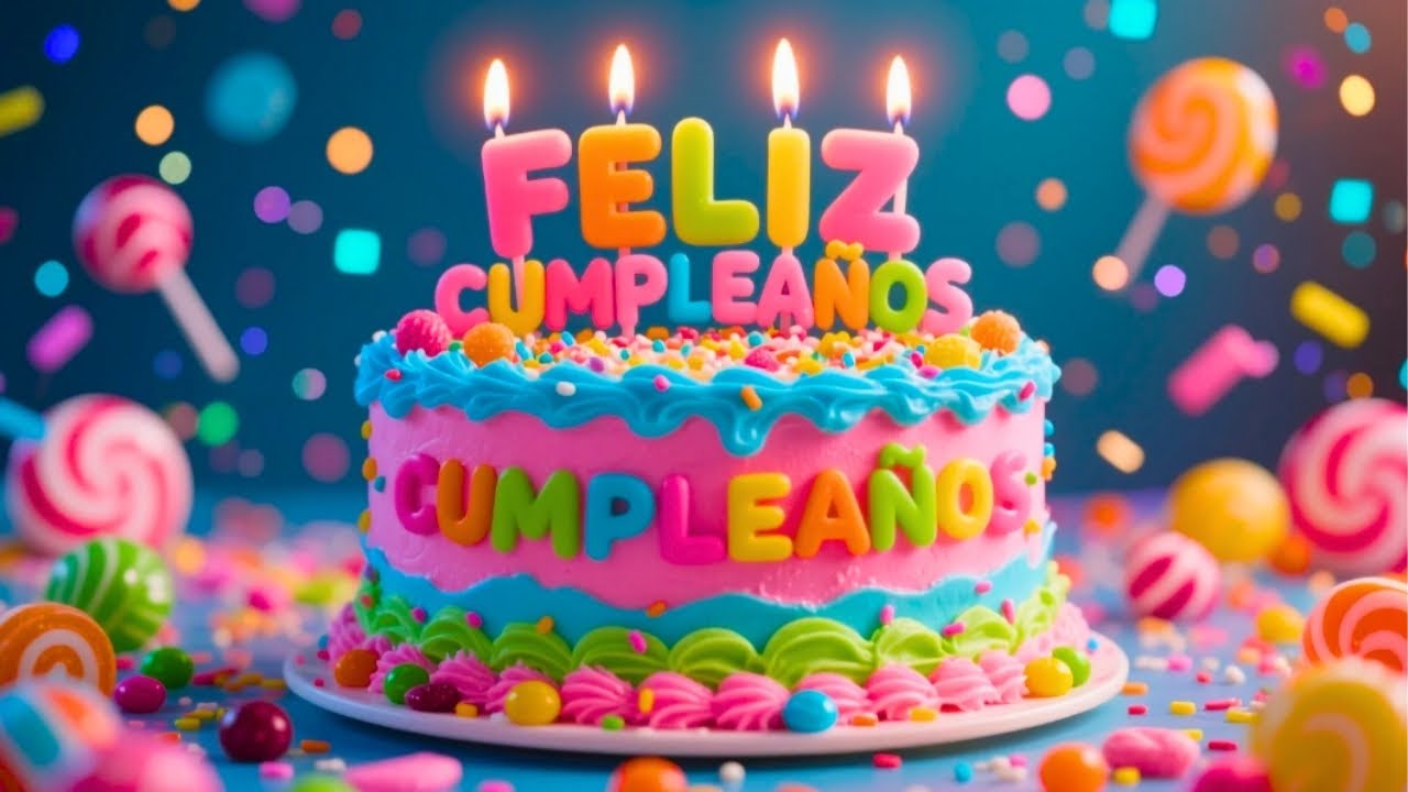 Feliz Cumpleaños 🎁 Spanish Happy Birthday Song 🎵 Canción de Cumplea os ...