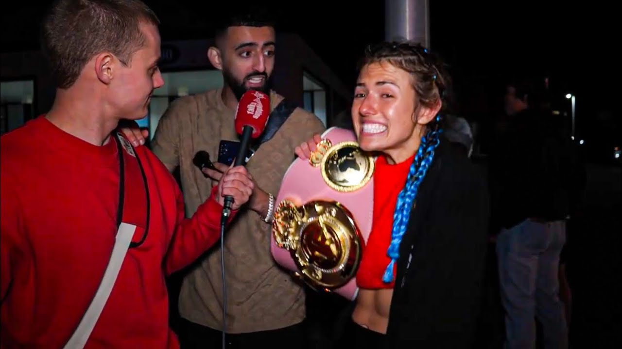 “YOU HIT HARD” NIKKI HRU & SLIM REACT TO WINNING WOMANS TITLE AGAINST ...