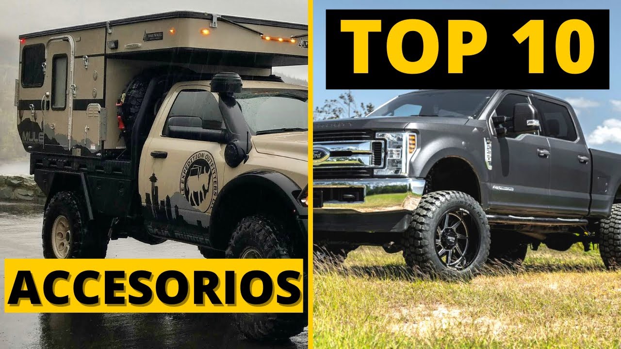 10 ACCESORIOS que no pueden faltar en tu PICKUP - YouTube