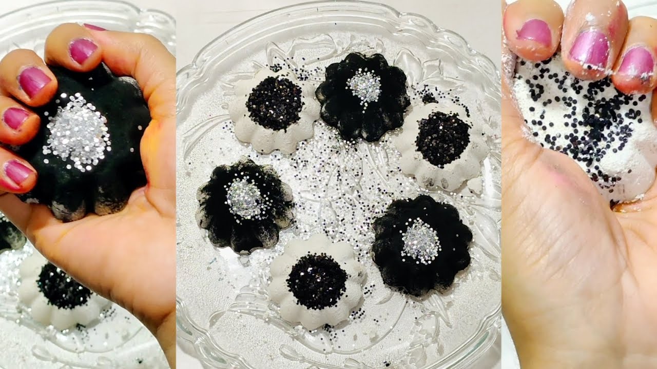 Satisfying Black And White Oreo Gymchalk Crumbling| Gymchalk Soft Dusty ...