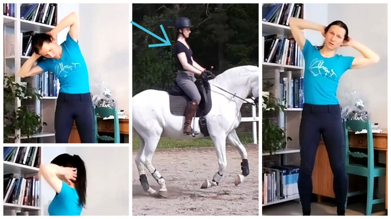 Exercises for equestrians: Release tension and warm up your upper body ...