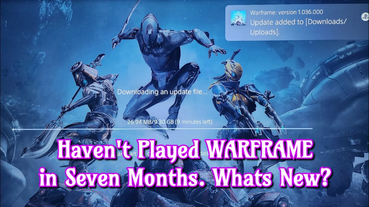 Return to WARFRAME after 7 Months - YouTube