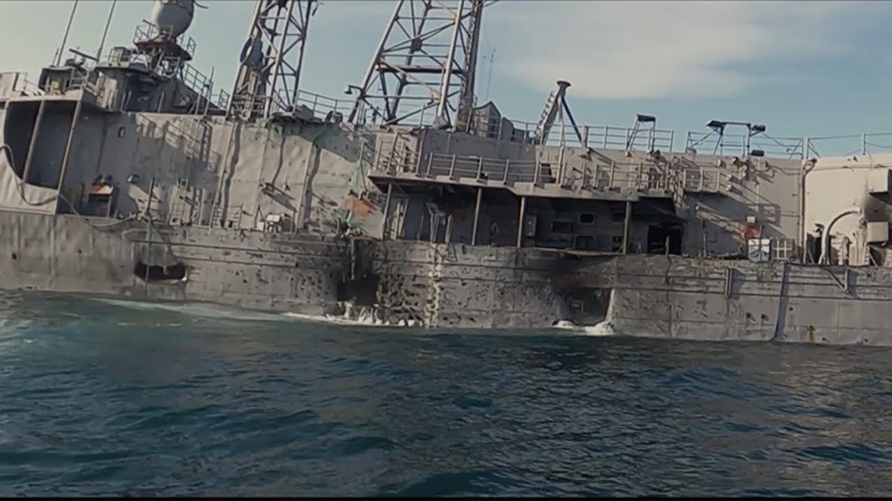 Sinkex USS Boone - Atlantic Thunder 2022: The speed, lethality of a U.K ...