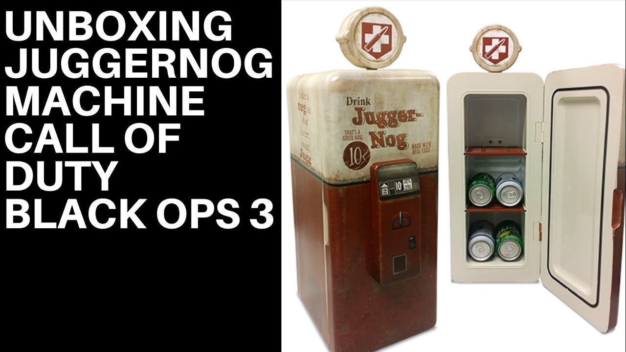 UNBOXING JUGGER-NOG MACHINE Call of Duty Black Ops 3 - YouTube
