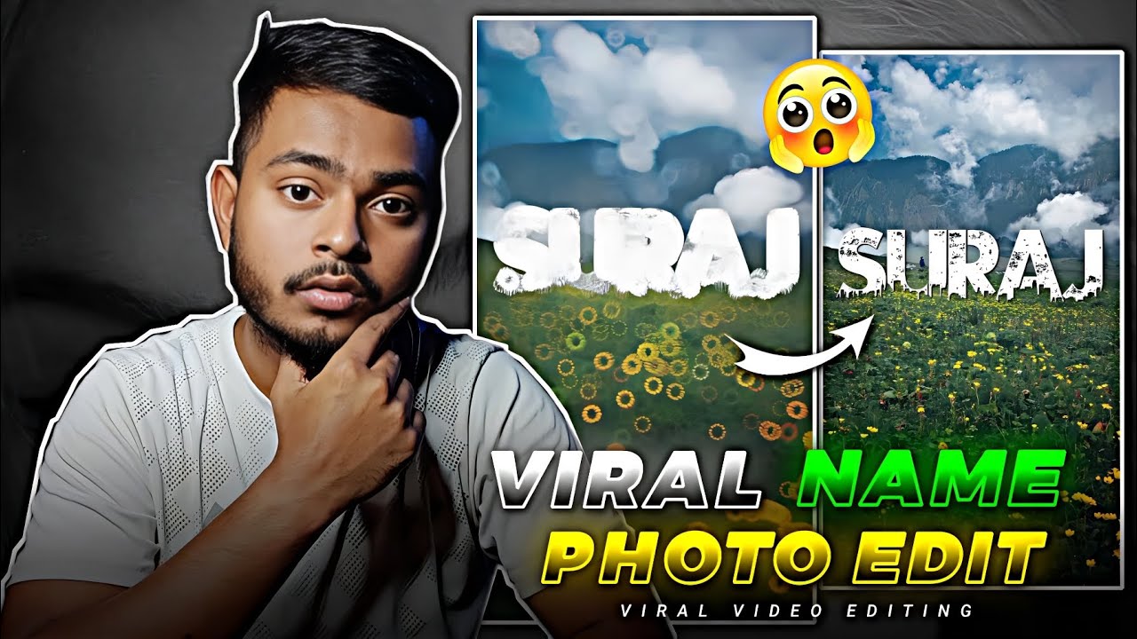 Viral Name Photo Video Editing 😍 Trending Name Photo Video Editing ️ ...
